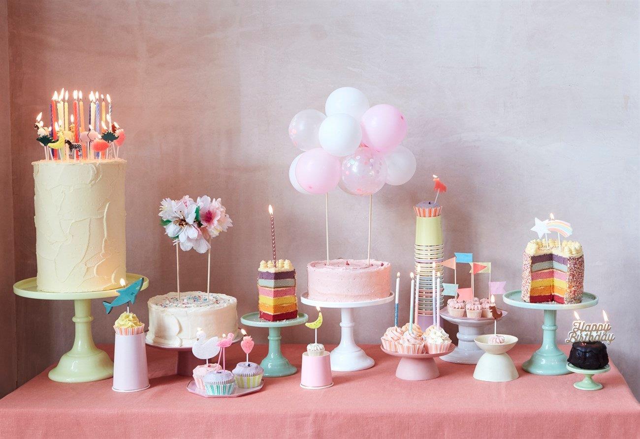 Meri Meri - Flower Bouquet Cake Topper - Çiçek Buketi Pasta Süsü