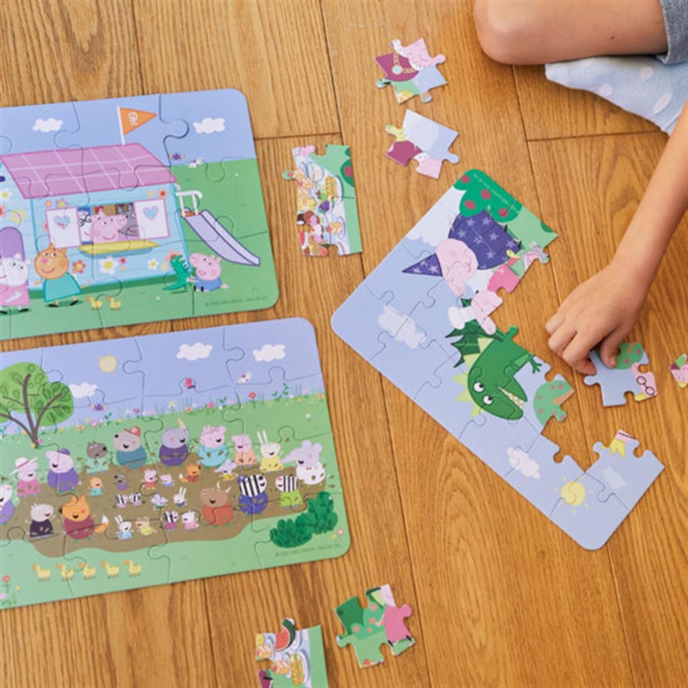 Peppa Pig - Progressive Puzzle: Outdoor Fun