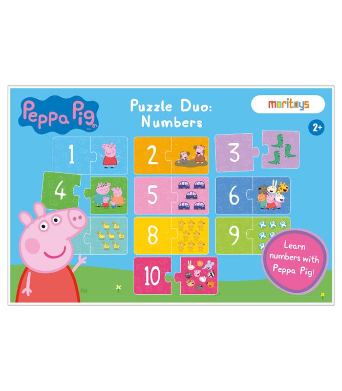 Peppa Pig- Puzzel Duo: Numbers
