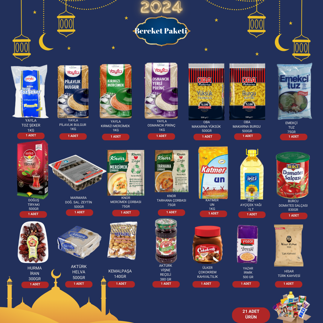 Ramazan Kolisi Bereket Paketi - Ereyon