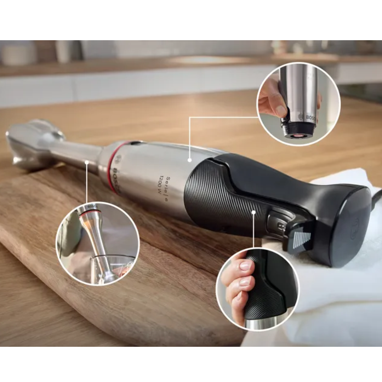 Bosch MSM6M810 ErgoMaster 1200 W El Blenderı | Ereyon