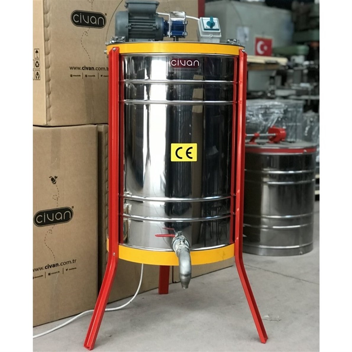 Civan 50208 175Lt Şurup Karıştırma Makinesi (304 Kalite) | Ereyon