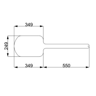 Tashoven Büyük Fırın Küreği Pizza Küreği | Ereyon