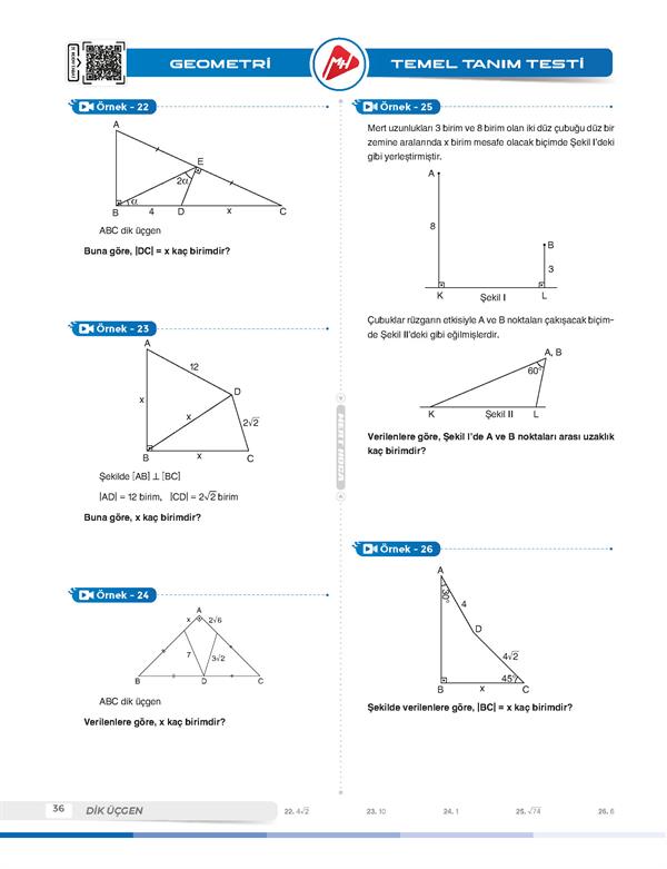 60 GÜN TYT-AYT GEOMETRİ KAMPI VİDEO DERS KİTABI
