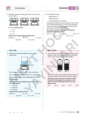 70 GÜNDE TYT MATEMATİK SORU BANKASI 2025 MODEL