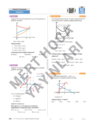 70 GÜNDE TYT MATEMATİK VİDEO DERS KİTABI 2025 MODEL