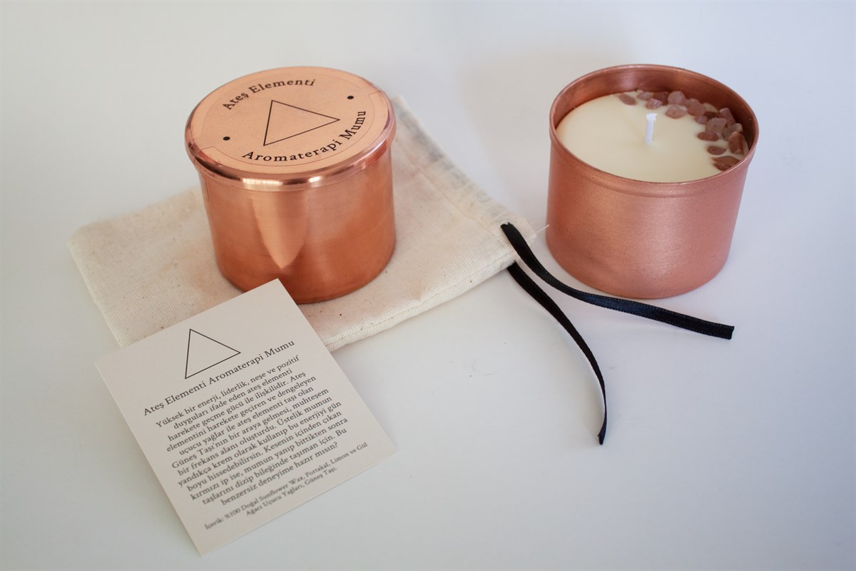 Ateş Elementi Mumu | Halare Aromatherapy