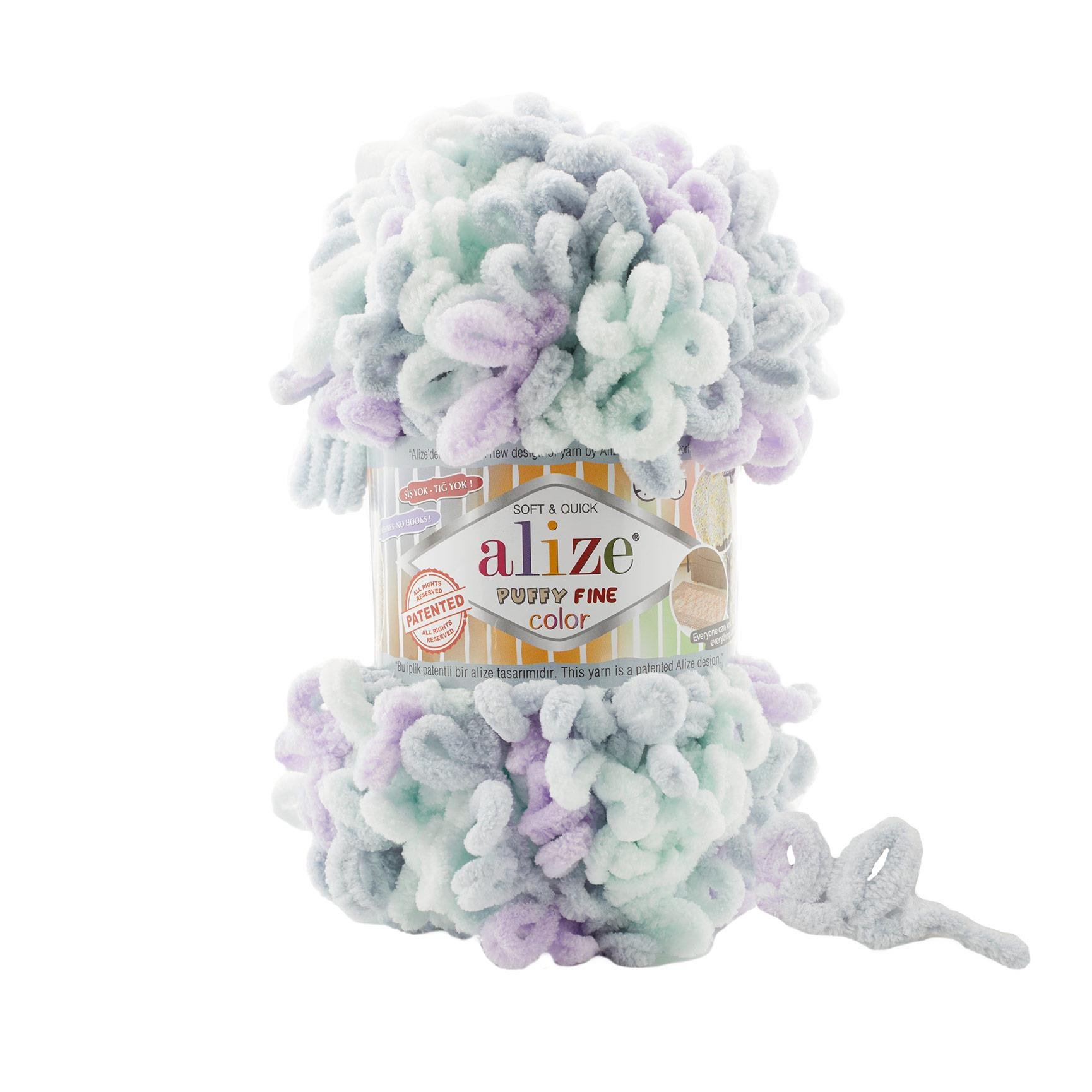 Alize Puffy Fine Color 6466 | Alize Puffy Fine Color Renkleri | Alize ...