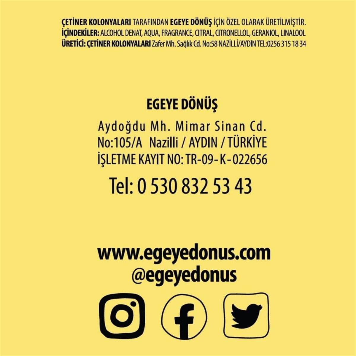 Limon Çiçeği Kolonyası - 200 Ml.