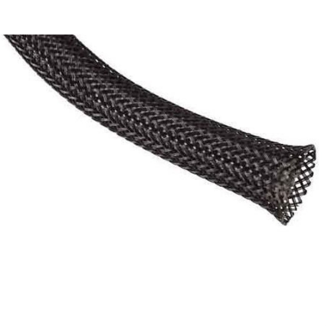 18 mm Kablo Toplama Çorabı | Esnek PET Örgü Kılıf – 100 mt Rulo