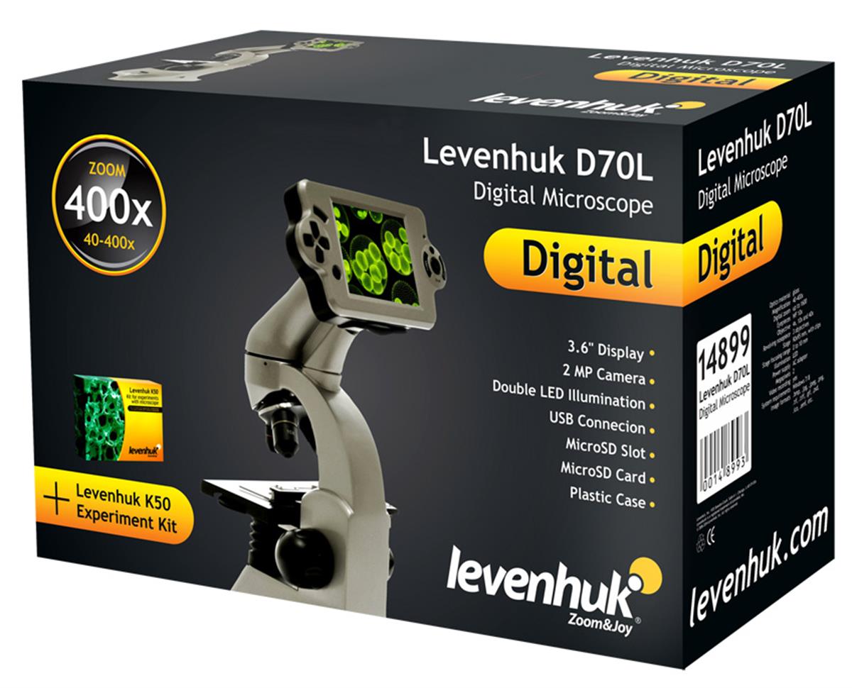 Levenhuk D70L Dijital Biyolojik Mikroskop