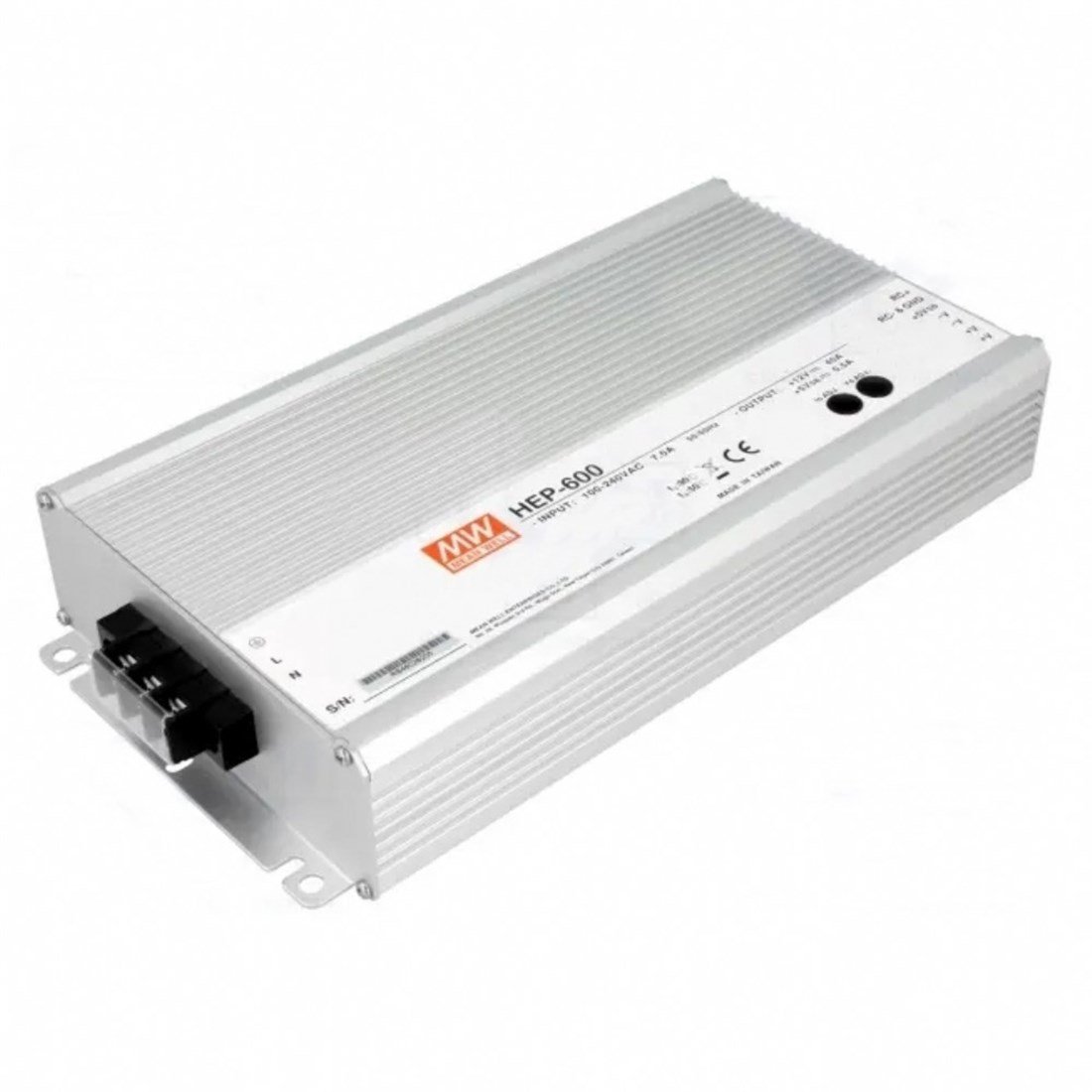 Meanwell HEP-600-20 Fansız Model Güç Kaynağı IP68 Fiyatları | Karaköy Depo