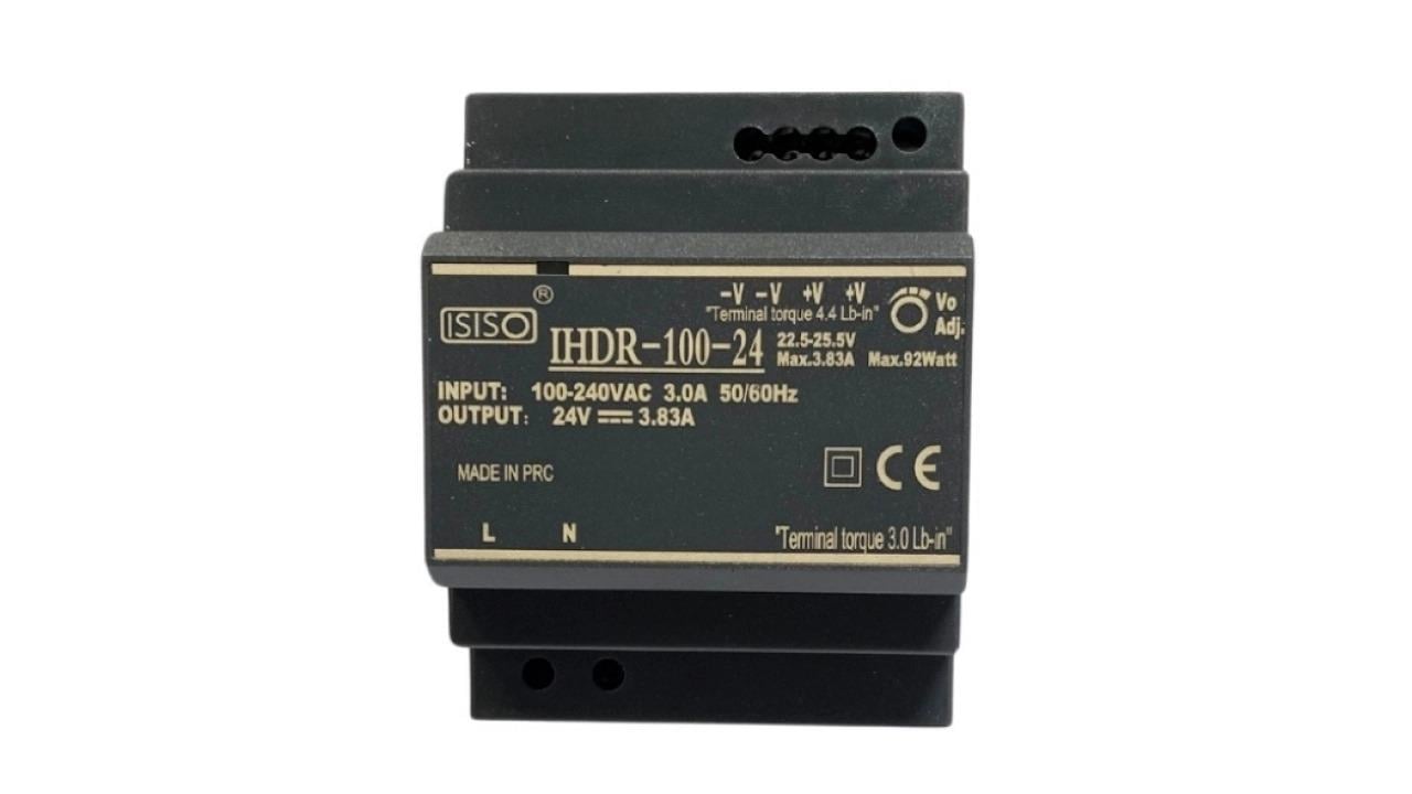 Raya Montajlı Güç Kaynağı IHDR-100-24
