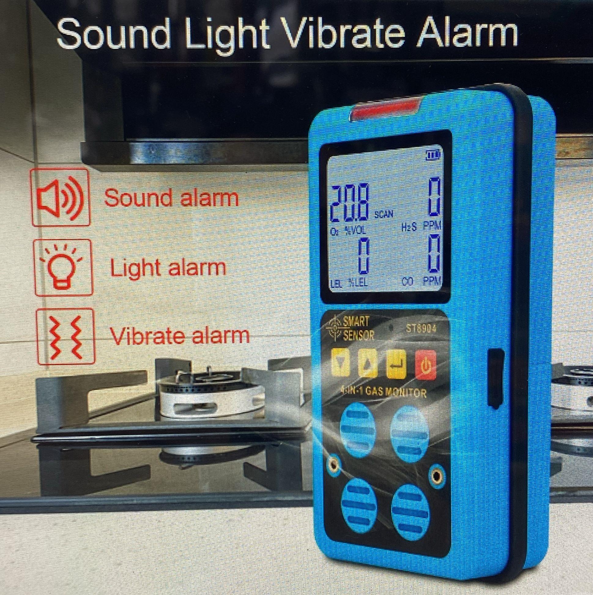 ST-8904 Çok Fonksiyonlu Gaz Dedektörü Fiyatları | Karaköy Depo