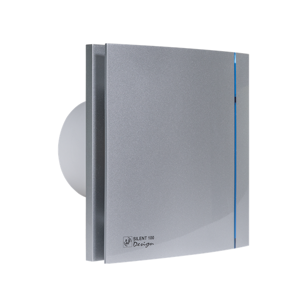 Soler Palau SILENT-100 CZ SILVER DESIGN Mini Aksiyel Fan ...