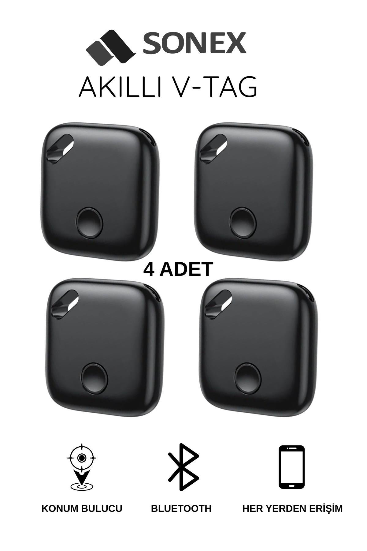 Sonex V-Tag Akıllı Takip Cihazı | Apple Find My Uyumlu, Suya Dayanıklı ...