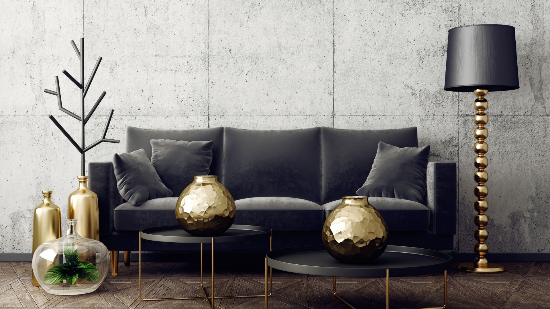 Siyah Ev Dekorasyon Fikirleri