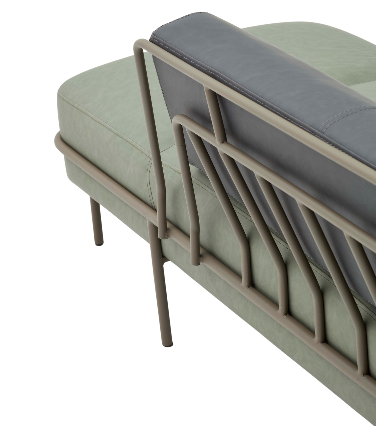 Sandio Metal Ayak Bekleme Koltuğu Yeşil - BEKALIVING