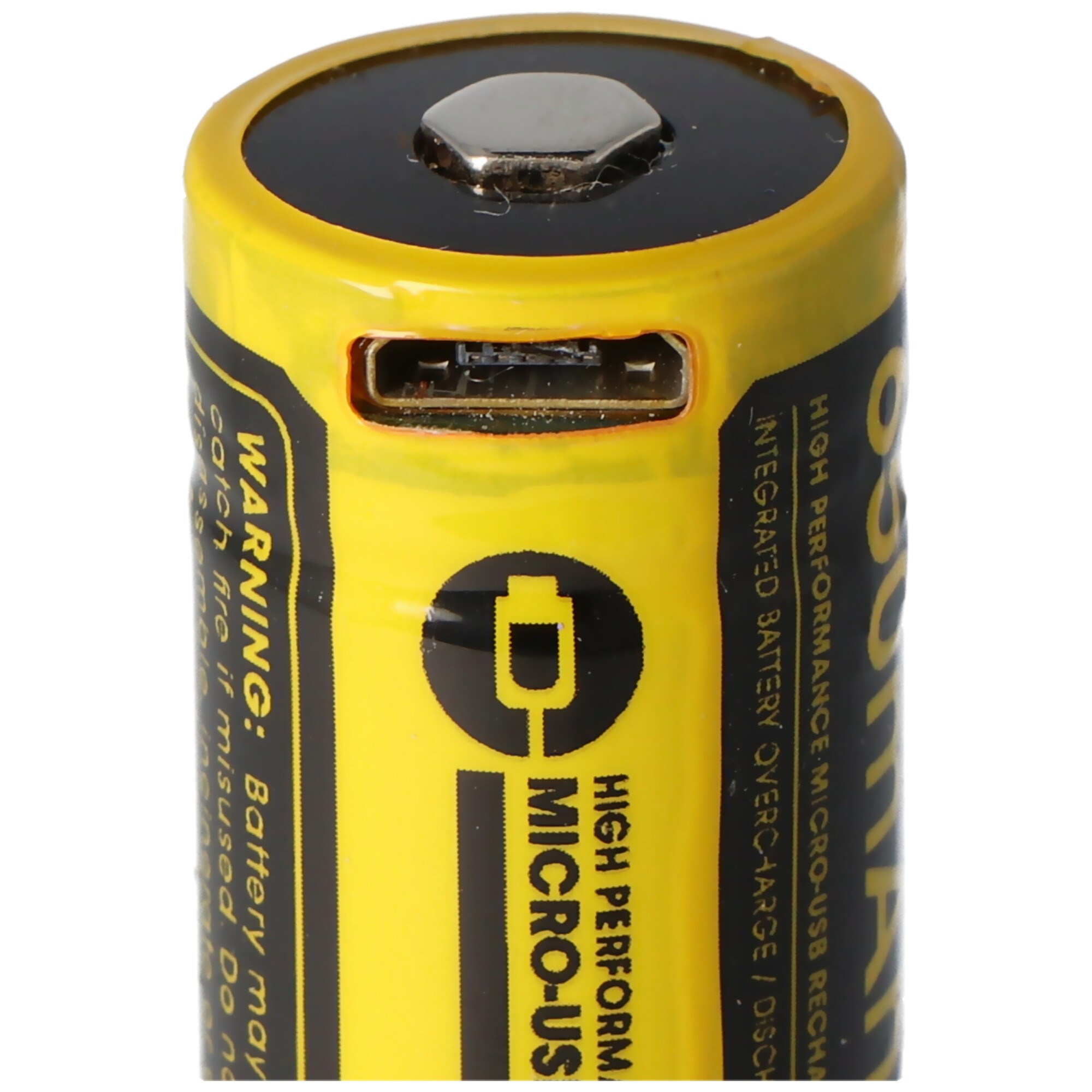 Nitecore Li-Ion pil tipi 16340 - 650mAH - NL1665R