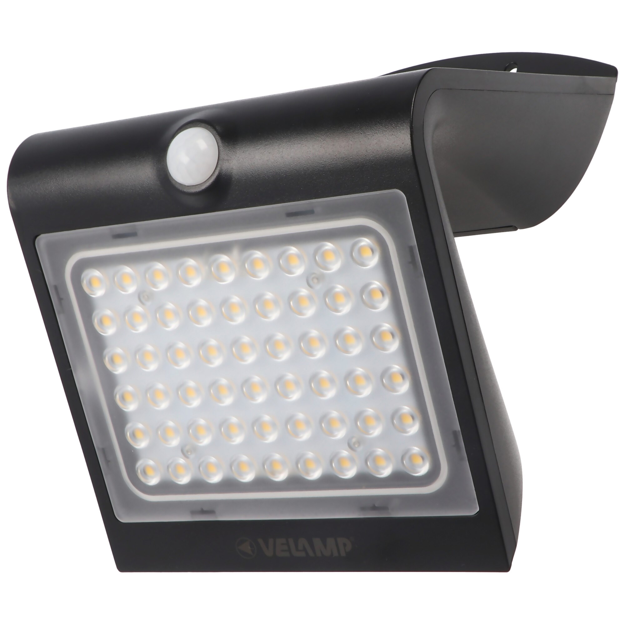 Velamp COLOMBA: güneş duvar lambası 54 + 2 LED. 500 lümen. Hareket dedektörü ile