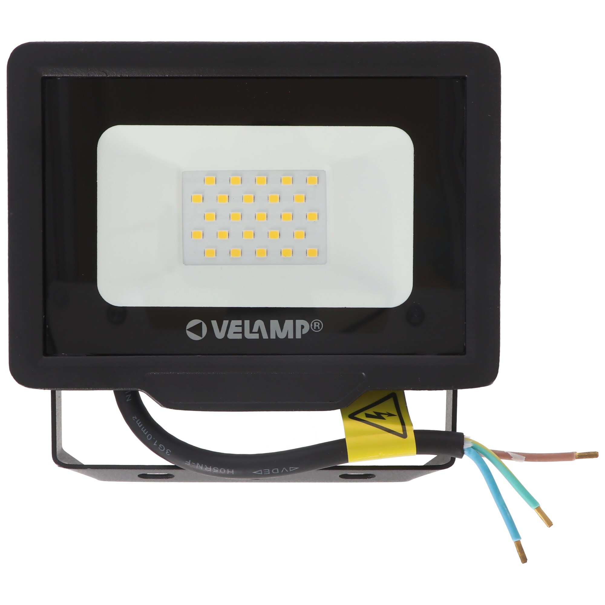 Velamp PADLIGHT5, SMD LED spot ışığı, 20W IP65, siyah 4000K