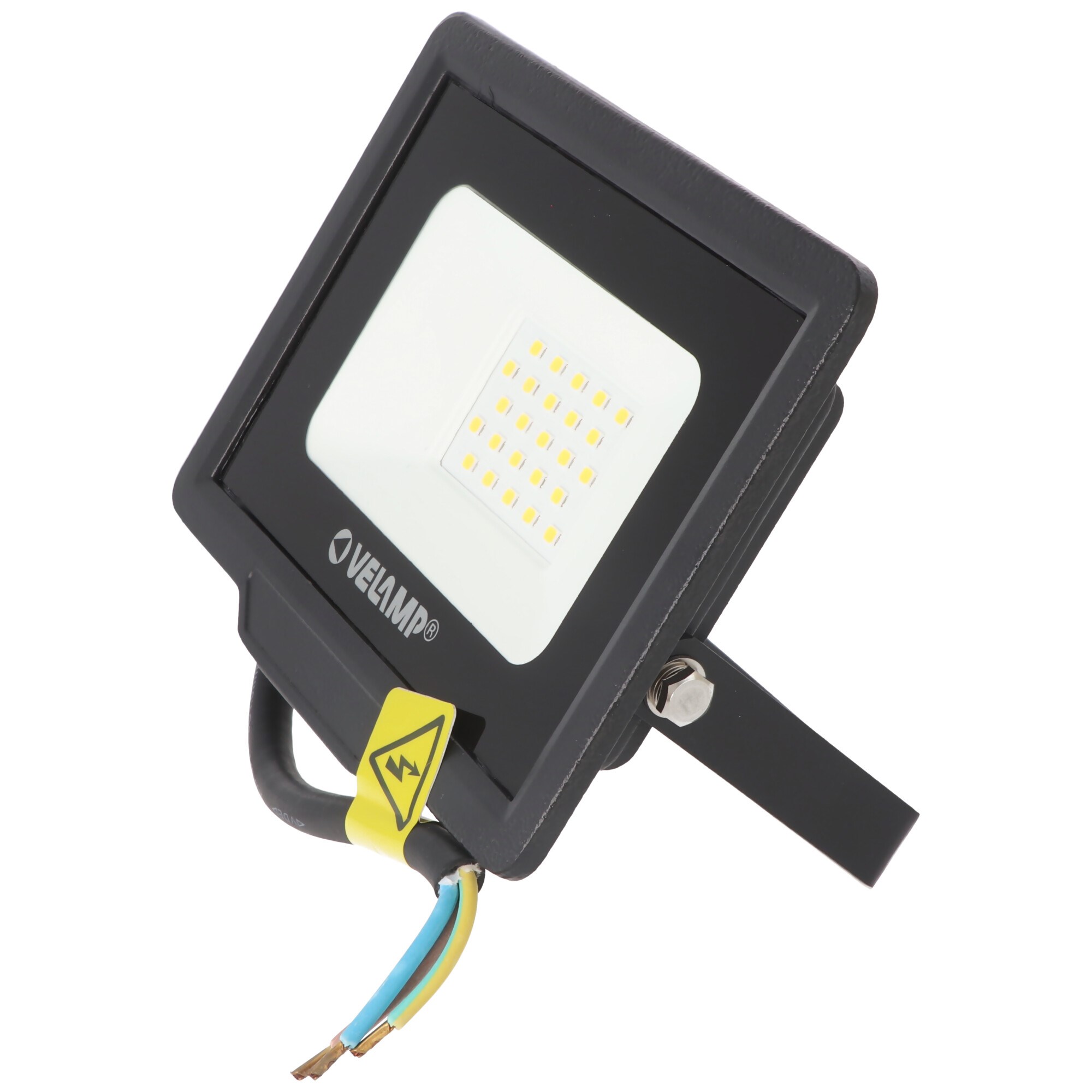 Velamp PADLIGHT5, SMD LED spot ışığı, 20W IP65, siyah 4000K