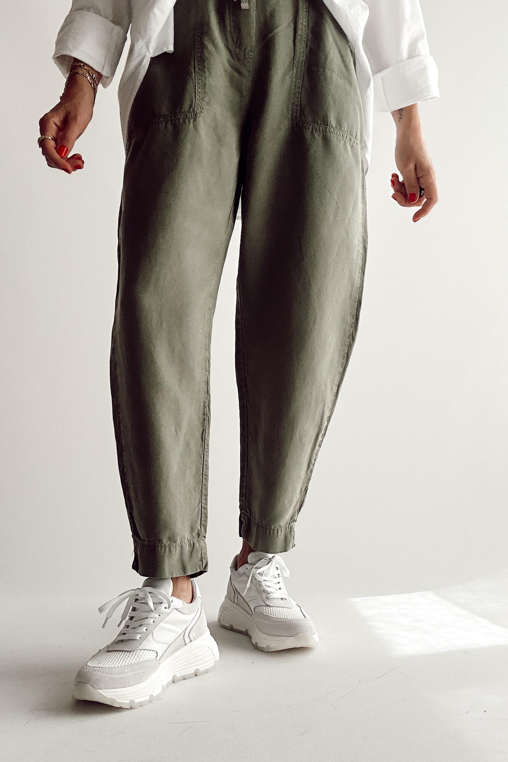 Crunch Beyaz Hakiki Deri Sneaker