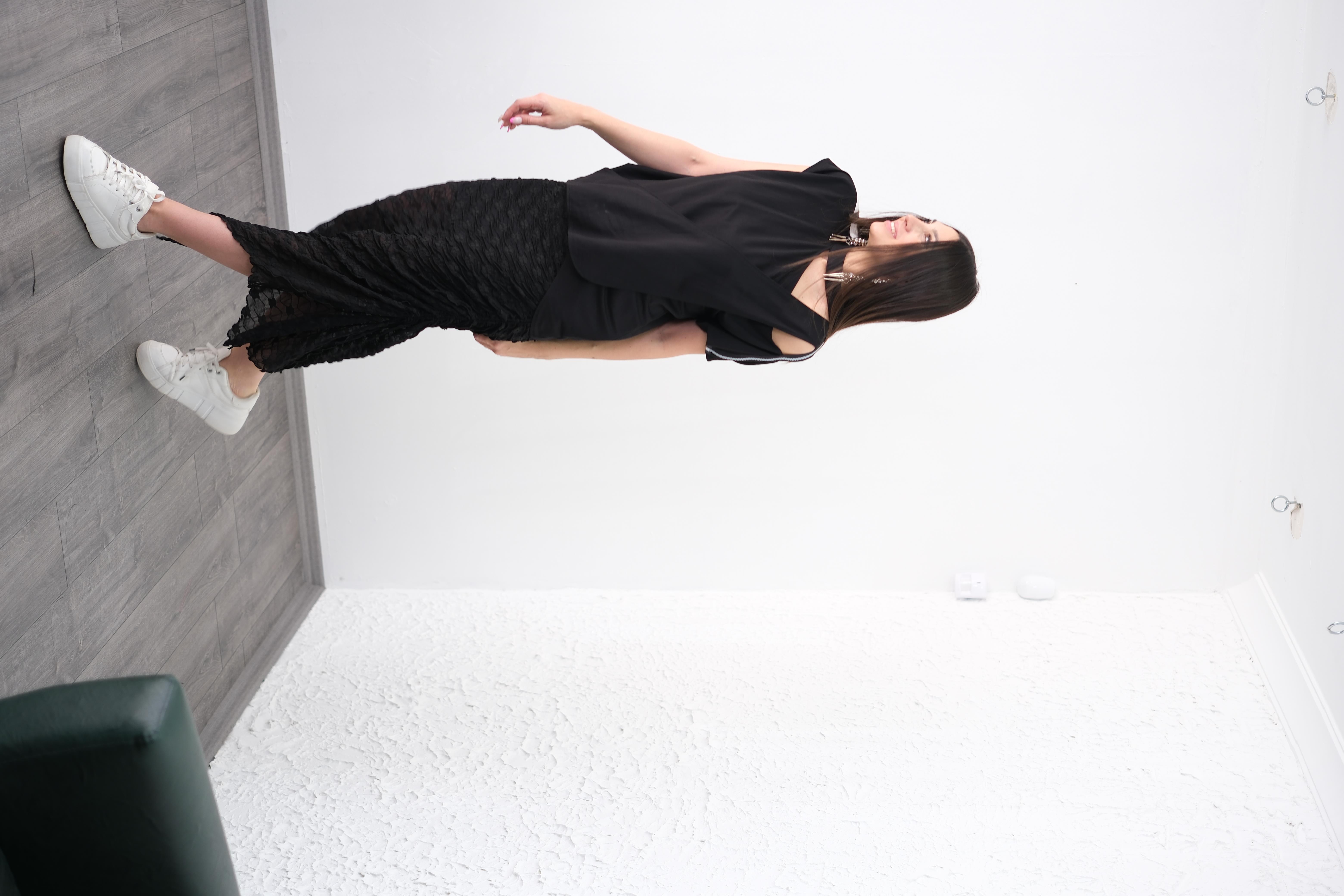 FLORENCE SİYAH ETEK