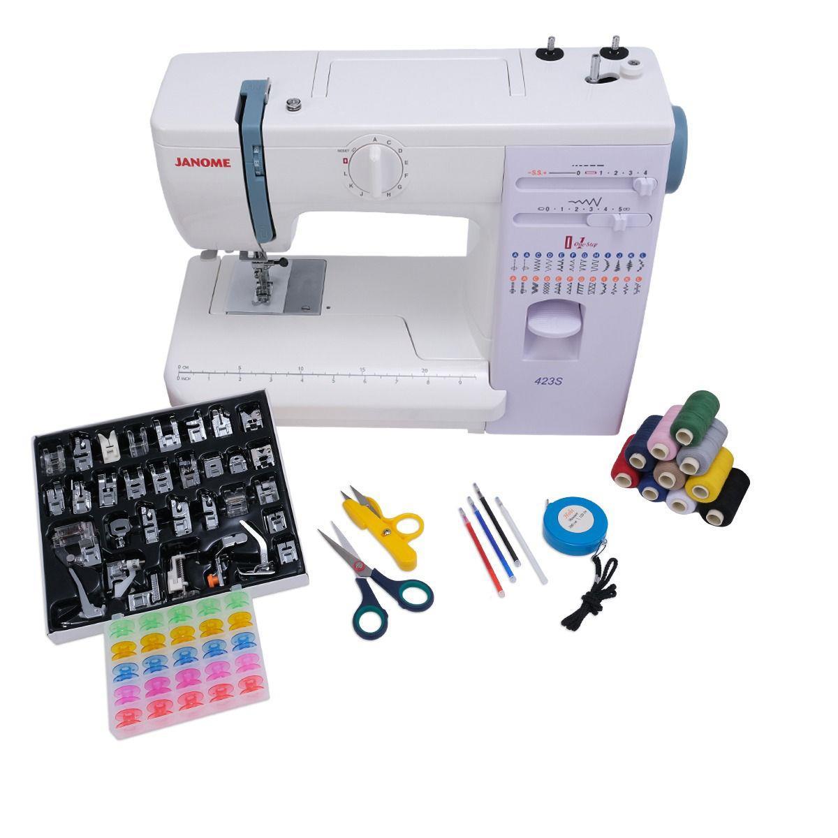Janome 423s Ev Tipi Dikiş Makinesi ve Seti | İğne İplik Burada