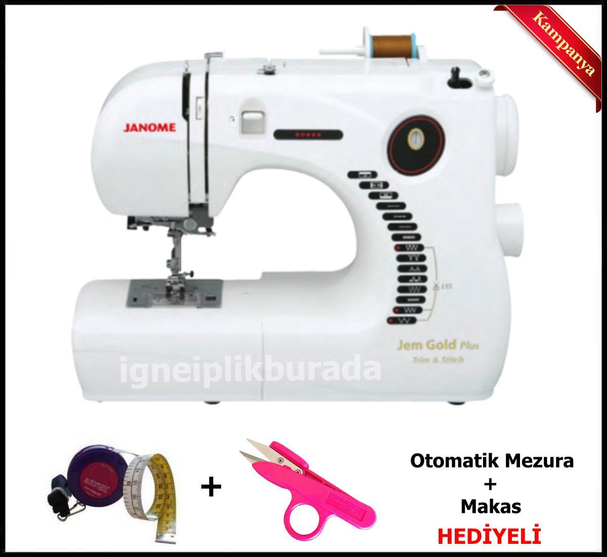 Jem Gold Plus Aile Tipi Dikiş Makinesi | İğne İplik Burada
