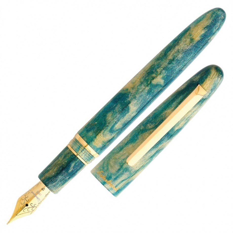 Esterbrook Estie Gold Rush Fountain Pen Frontier Green