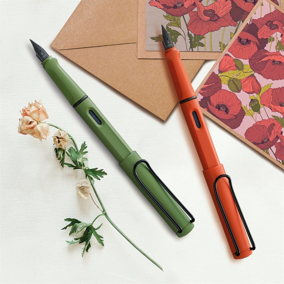 Lamy Safari Fountain Pen Terra Red (2021 Special Edition) Fine