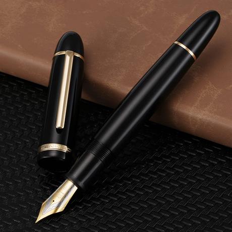 Jinhao X159 Fountain Pen Black Gold Fine