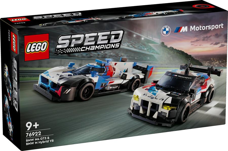 LEGO Speed Champions BMW M4 GT3 ve BMW M Hybrid V8 Yarış Arabaları 76922