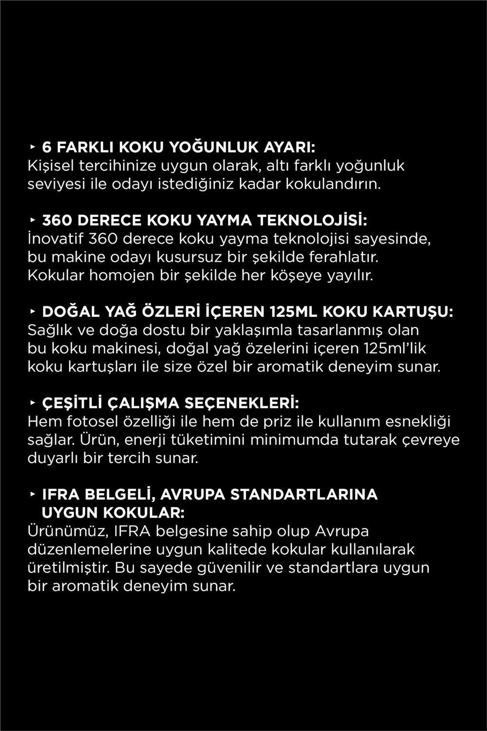 E2 Power Eco-X Koku Makinesi ve Ginger Flowers E2 Power Koku Kartuşu ...