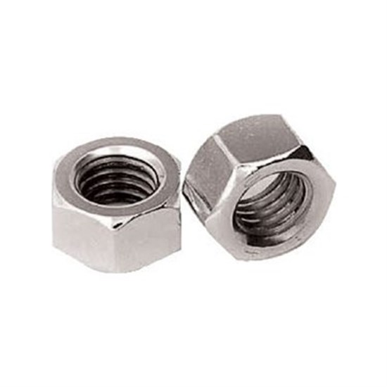 M12 ALTI KÖŞE BAŞLI SOMUN DIN 934 CL.6 BEYAZ