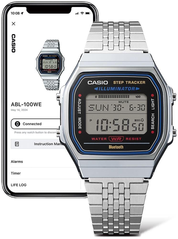 Casio Retro ABL-100WE-1ADF Erkek Kol Saati - Aynı Gün Kargo - 2 Yıl Garanti - tiktaksaat.com.tr