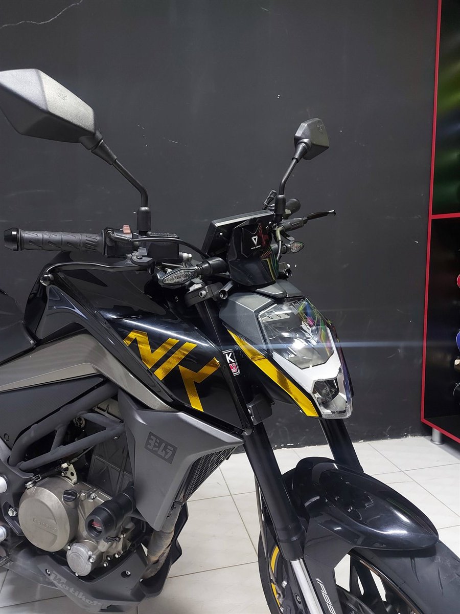 CF MOTO NK 250 Aynalı Altın Gold Sticker Etiket Modeli Takım [ Motiker