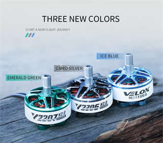 T-MOTOR VELOX V2207 V2 1750KV-2550KV FPV Motor