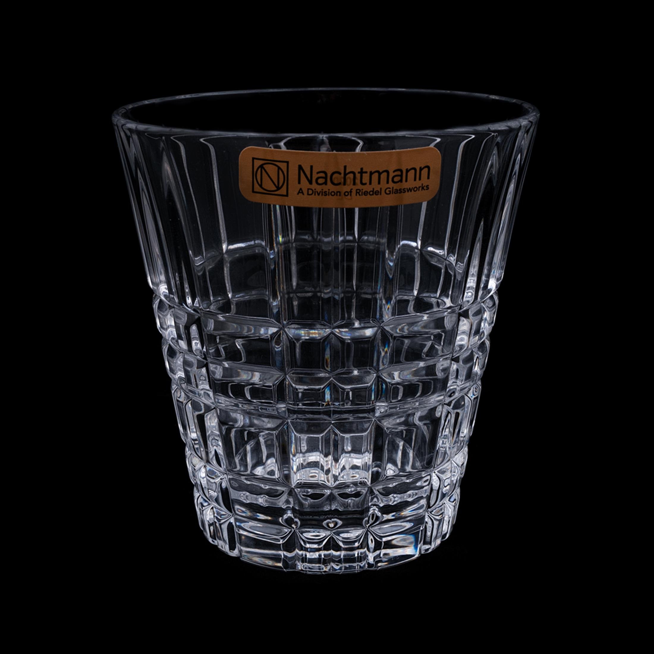 NACHTMANN Water Glass Conical Set of 4 Square Transparent