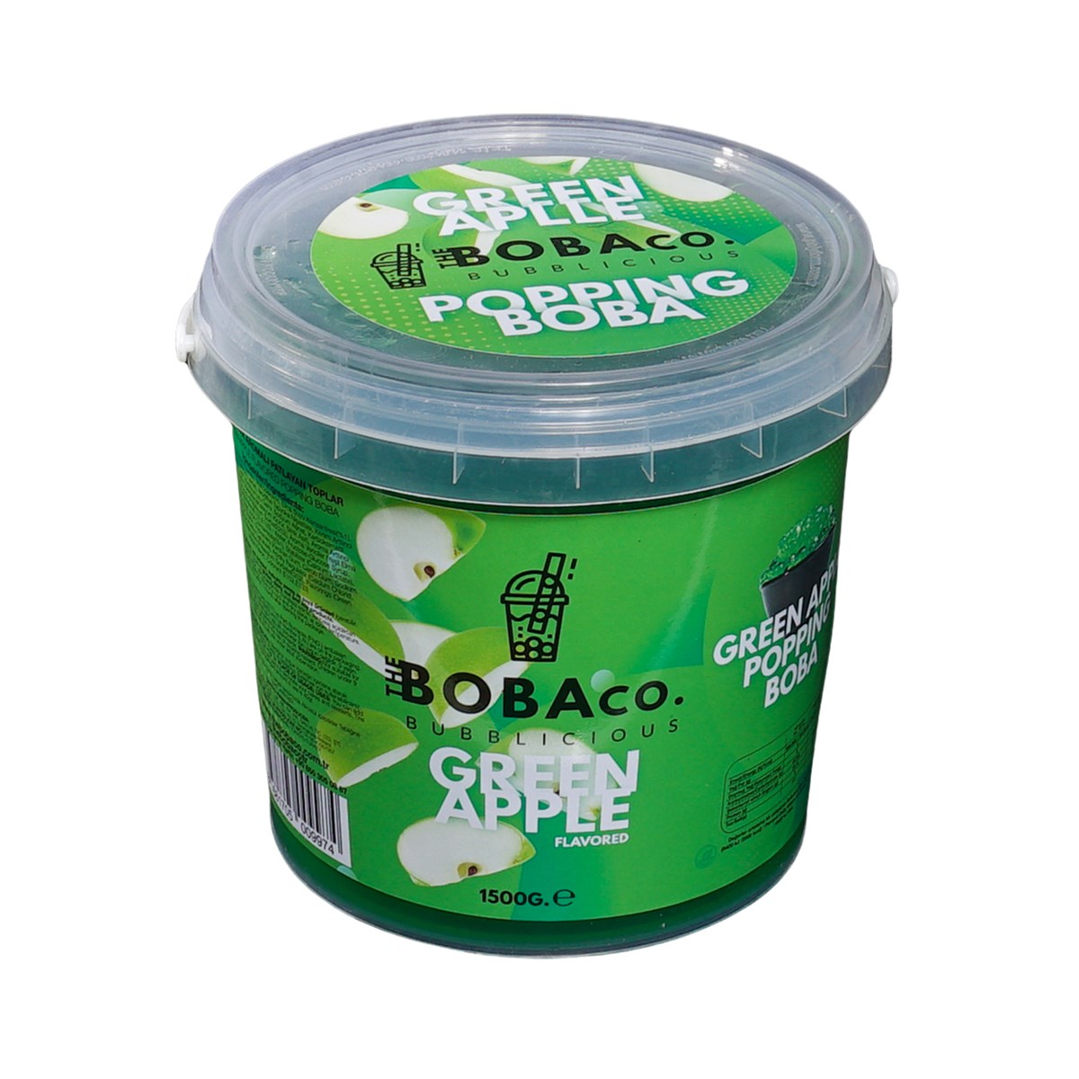 Green Apple Bubble Tea Boba 1,5Kg | The Boba Co.