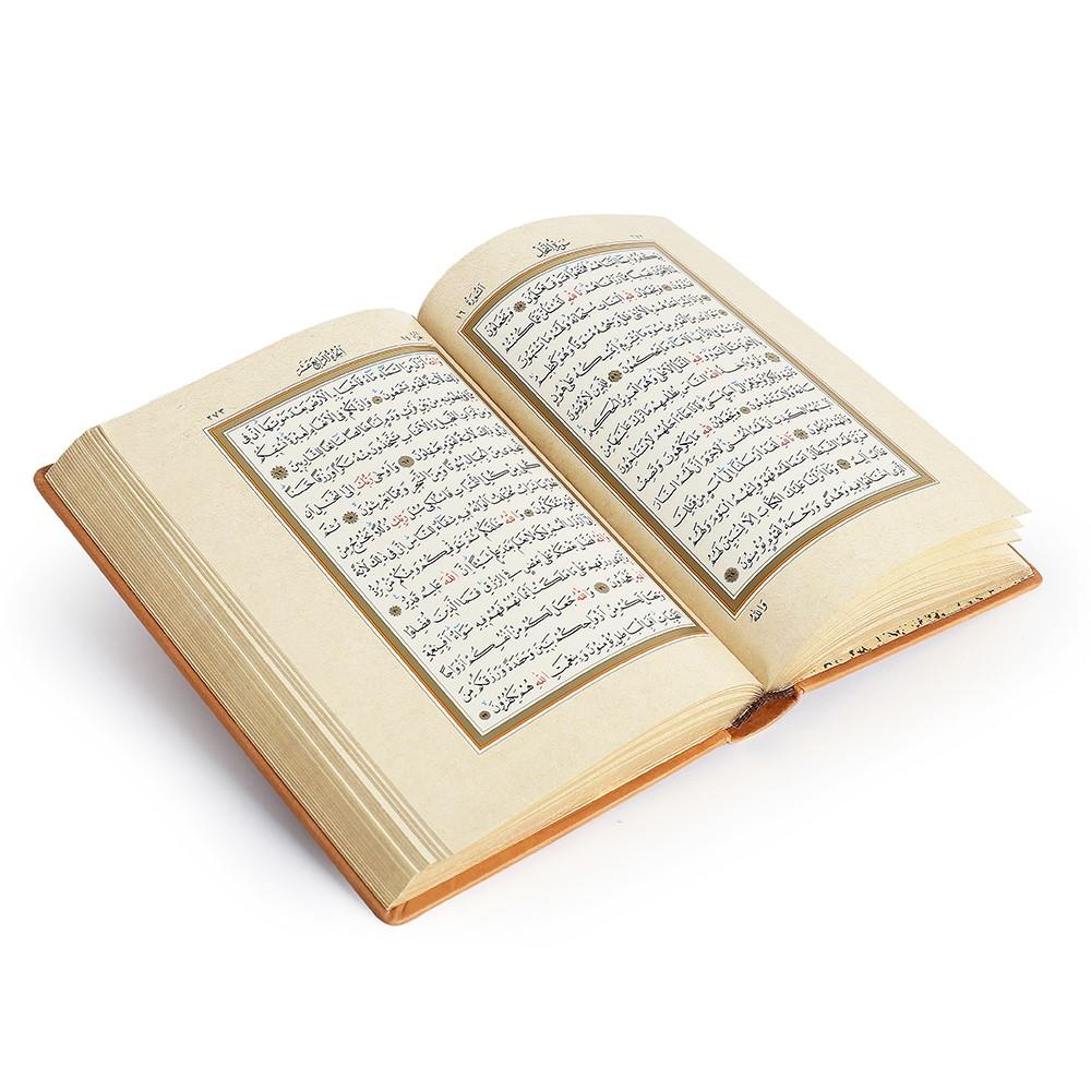 Hamit Aytaç Kuran 1553 Suni Deri Çanta Boy Taba