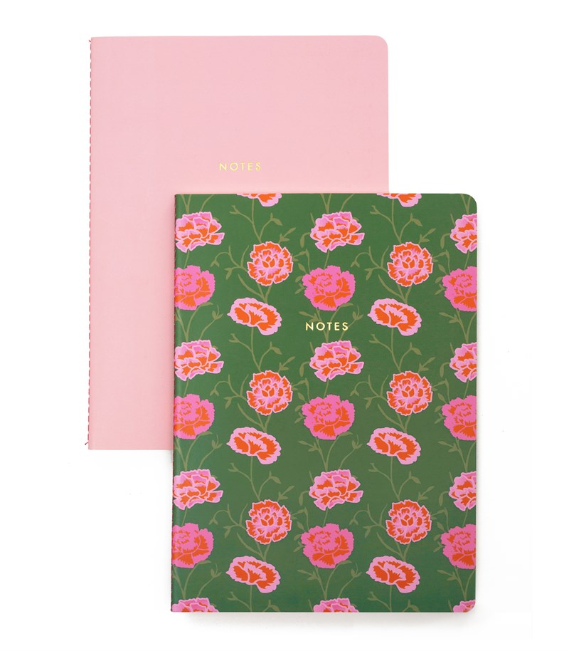 Clove Green Yaldız Baskılı Defter Seti - A5 Çizgili & Çizgisiz Clove Green Yaldız Baskılı Defter Seti - A5 Çizgili & Çizgisiz