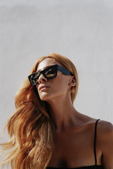 Ray-Ban RB 0840S 90158 51 Mega Wayfarer Polarize Unisex Siyah Kemik ...