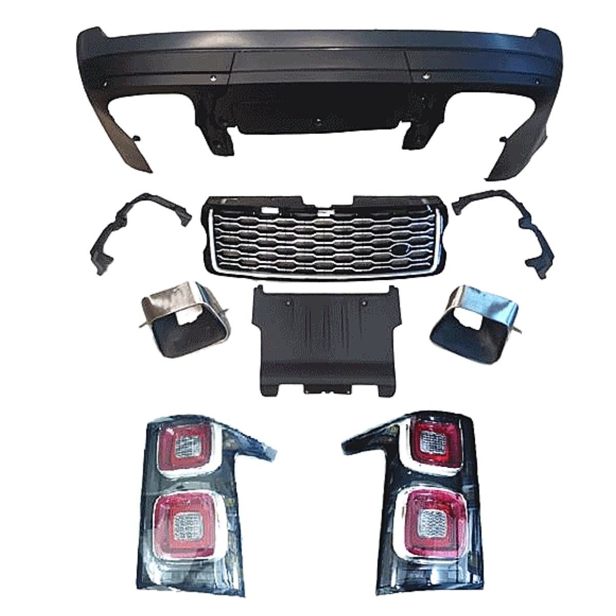 Range Rover Vogue Arka Tampon Seti - Bayland Otomotiv