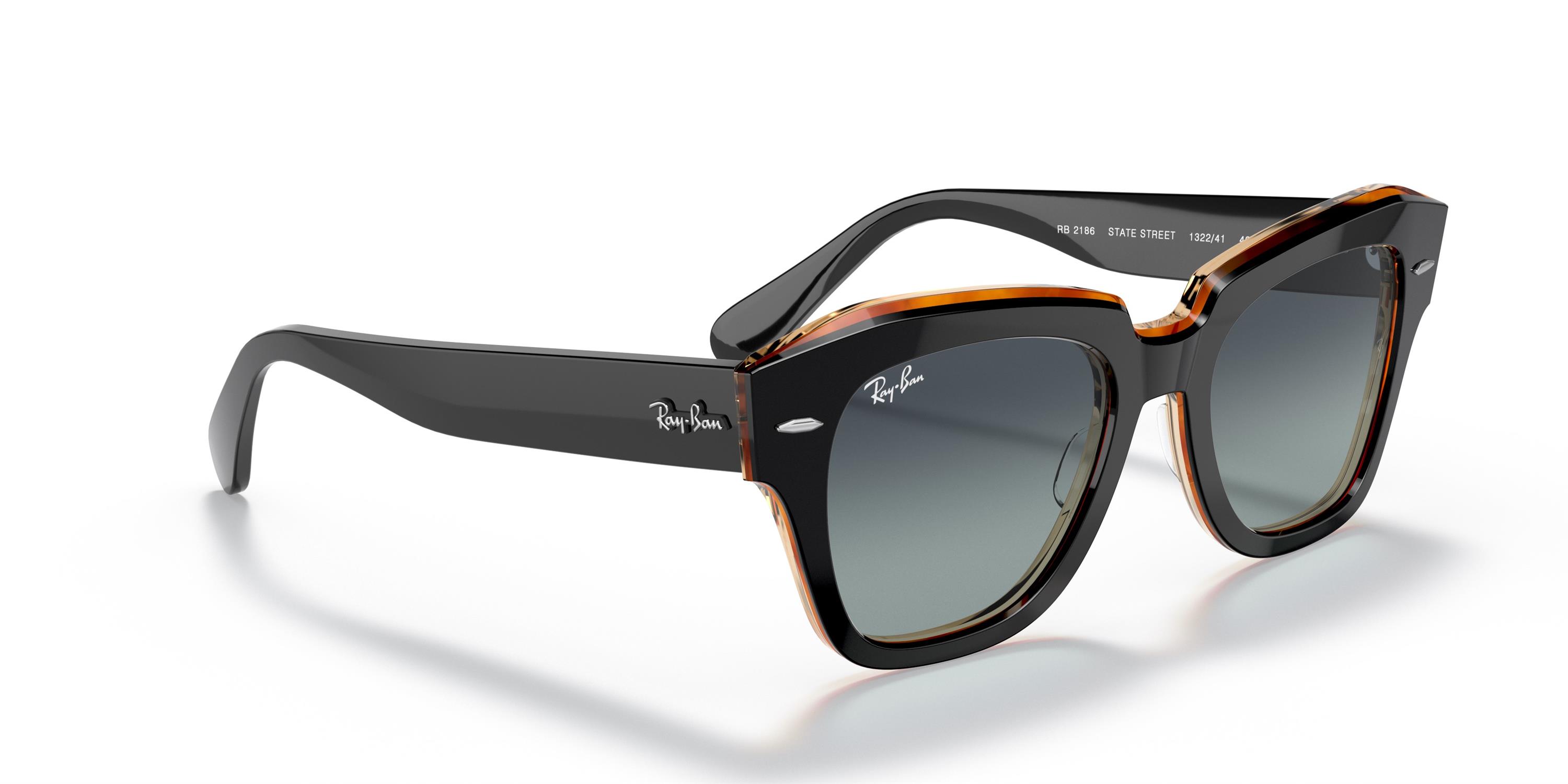 RAY-BAN 2186 132241 49 State Street Güneş Gözlüğü | Adadünya Optik