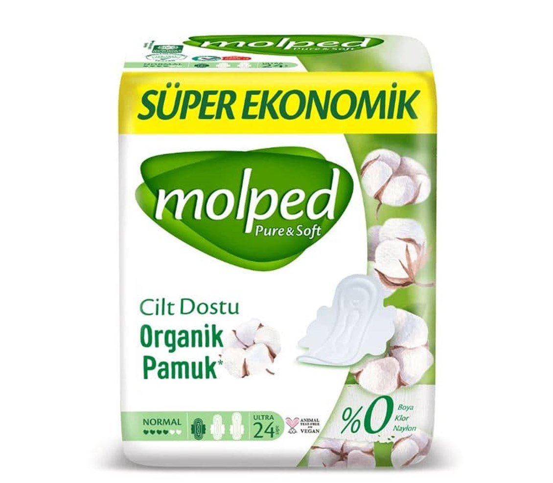 Molped Pure & Soft Normal 26'lı Süper Ekonomik Hijyenik Ped - Onur Market