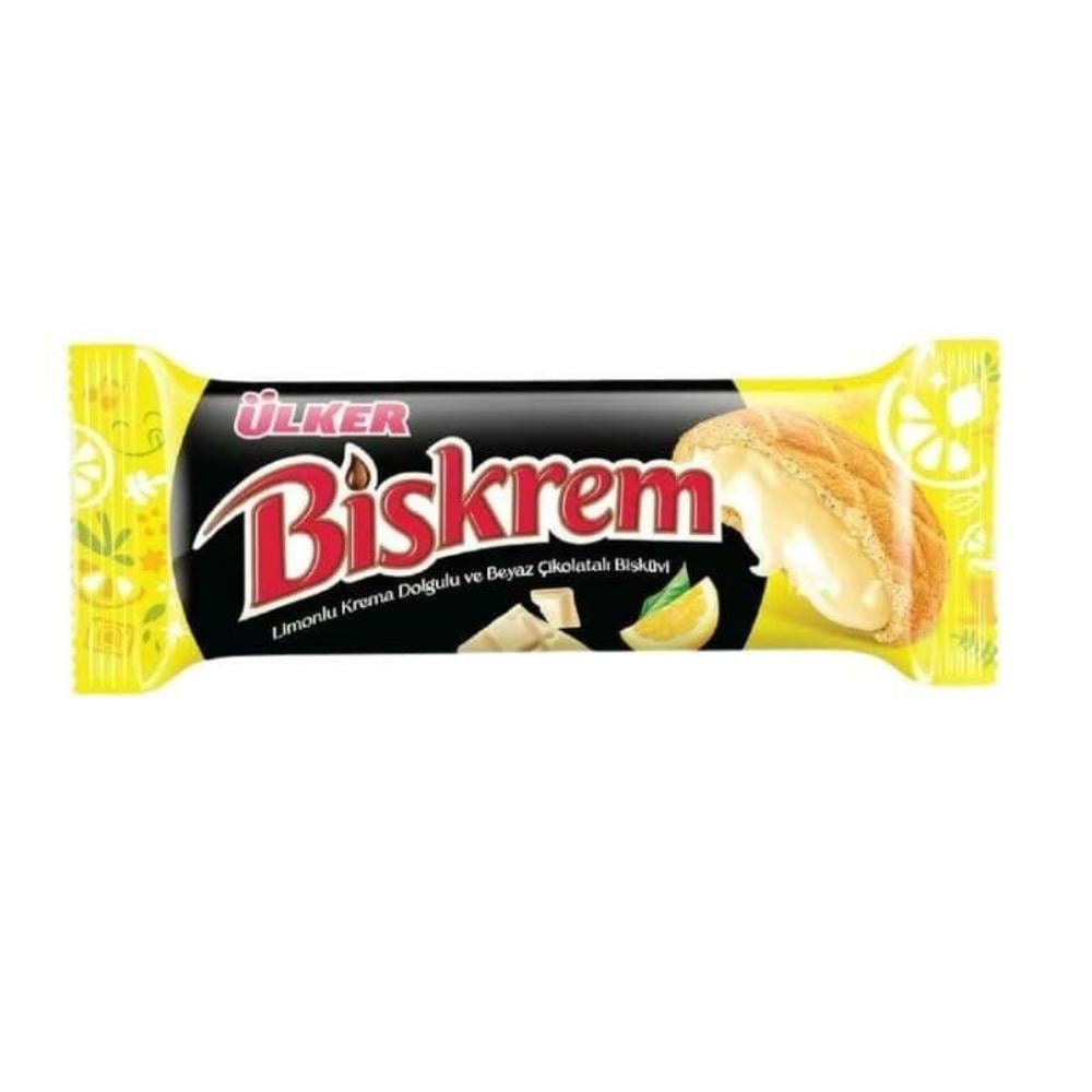 Ülker Biskrem Beyaz Çikolata ve Limon 94,5 gr - Onur Market