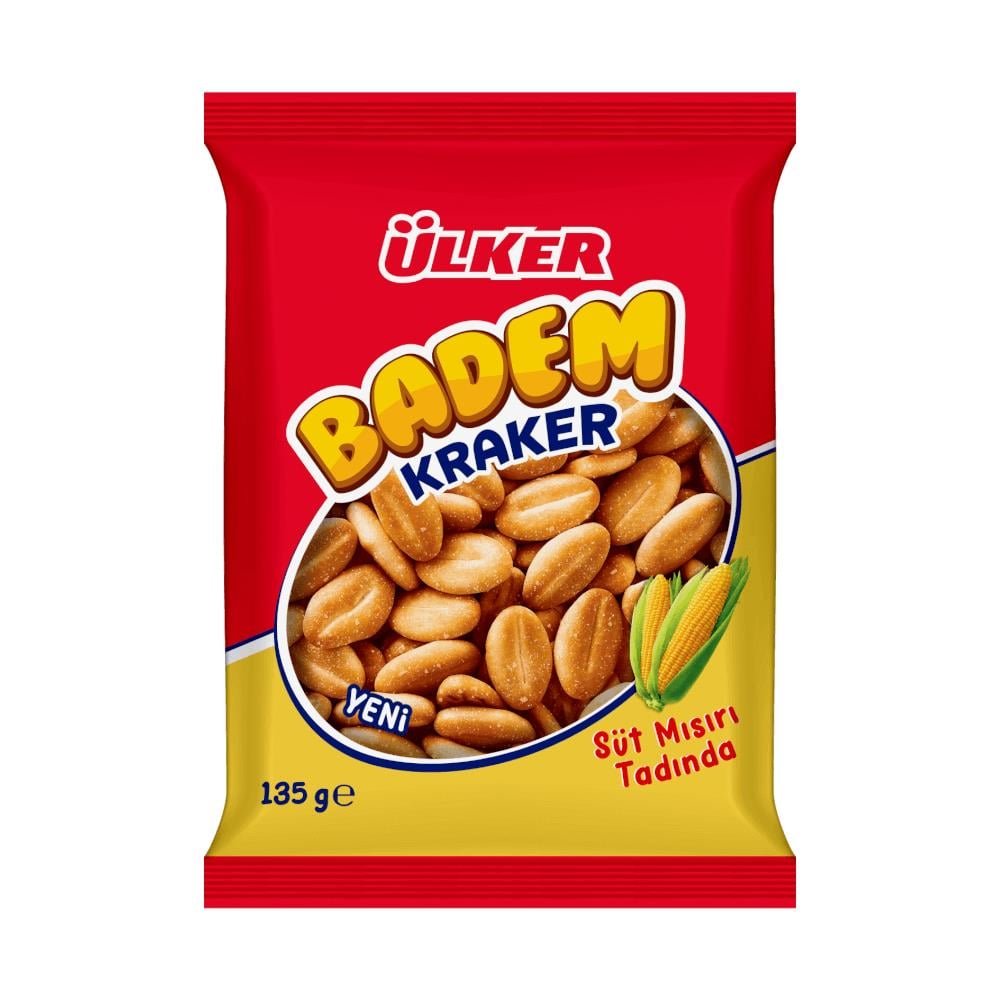 Ülker Mısırlı Badem Kraker 135 gr - Onur Market