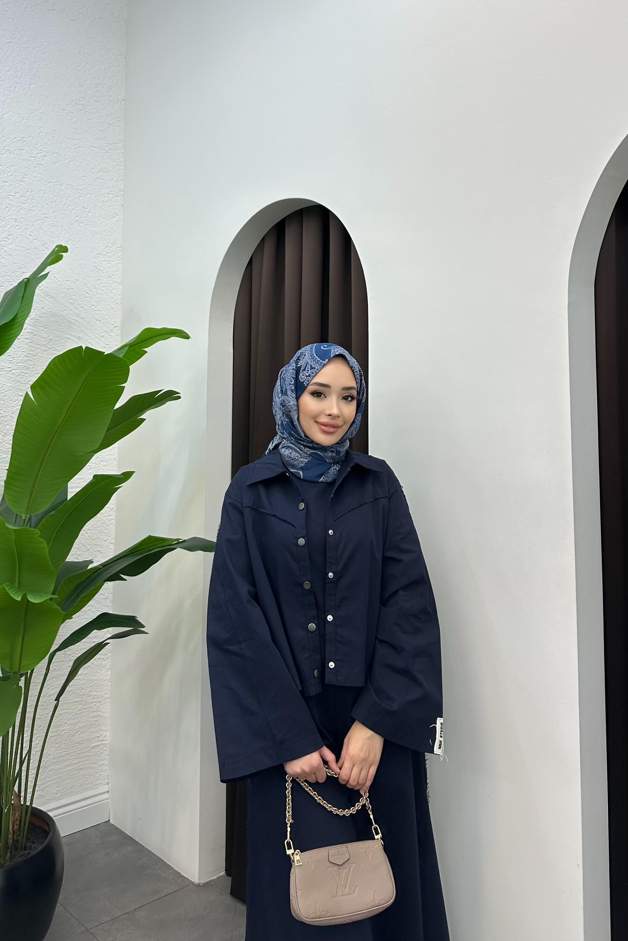 Dennis Pis Dikişli Tulum Takım - LACİVERT